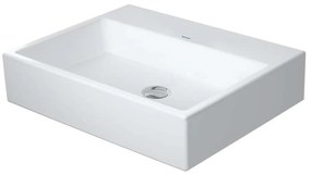 Duravit Vero Air - Umyvadlo 60x47 cm, bez přepadu, bez otvoru pro baterii, WonderGliss, bílá 23506000791