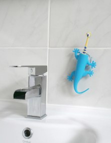 Držáček kartáčku  J-ME Larry The Lizzard, více variant Barva: zelený