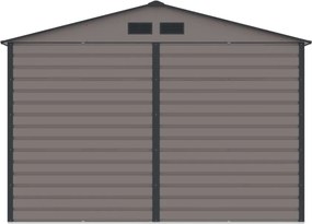 Zahradní Domek na Nářadí Plechový | G21 GAH 529 šedý | 2,7 x 1,9 m