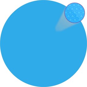 vidaXL Plovoucí PE solární plachta na bazén 488 cm [90673] Barva: Modrá