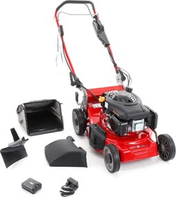 Weibang WB 456 SCVE 6in1 Benzínová sekačka s pojezdem a elektrostartem 45 cm, regulace rychlosti, OHV 166 cm3