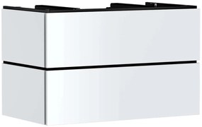 Hansgrohe Xilesa E - Umyvadlová skříňka, 62x98x55 cm, 2 zásuvky, matná bílá 54301700