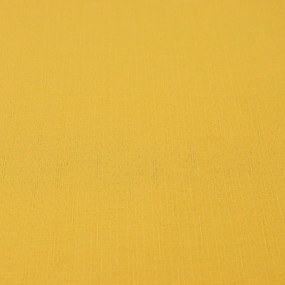 Olzatex Nešpinivý / teflonový látkový ubrus UNI 3007 STŘEDNĚ ŽLUTÁ, 120x160cm (ovál)