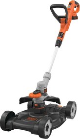 Aku strunová sekačka 3-v-1 Black+Decker STC1820CM-QW, 18V/2,0Ah, s kolovým podvozkem CM100