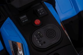 LEAN CARS Čtyřkolka na akumulátor JC915, modrá