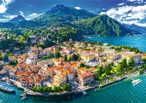 TREFL Puzzle Menaggio u jezera Como / 1000 dílků / 68 x 48 cm