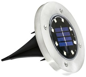 Solární venkovní vestavěná lampa, 4ks