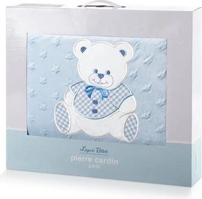 Dětská deka Pierre Cardin BABY 4 modrá / krémová