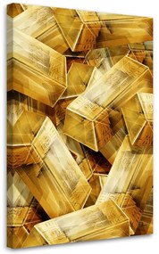 Gario Obraz na plátně Zlato - Rubiant Rozměry: 40 x 60 cm