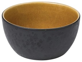 Bitz Kameninová servírovací miska 14 cm Black/Amber