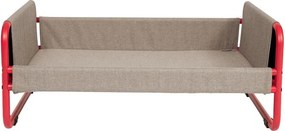 Červený pelíšek pro psa z oceli 72x58 cm Milo – OYOY Living Design