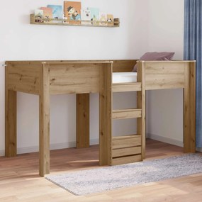 Patrová postel pro děti Artisanový dub 90 x 200 cm 3410498