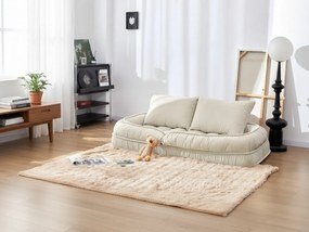 Relaxační polohovací křeslo LAZY SOFA, béžové