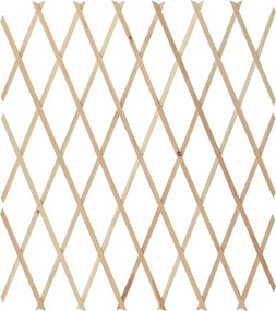 Trelážové ploty 5 ks masivní jedlové dřevo 180 x 80 cm 316422
