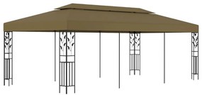 Altán 6 x 3 m taupe 180 g/m² 312245