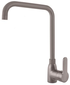 Slezák - RAV Dřezová baterie ZAMBEZI - ZA007.x/5MGL, Metal grey lesk Připojovací hadičky - závit: 1/2"