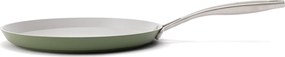Elmich Nepřilnavá keramická palačinková pánev Zen Ø 26 cm - olivově zelená