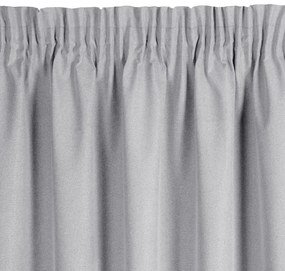 ZATEMŇOVACÍ ZÁVĚS (100%) NA PÁSCE SUZAN 135X270 CM ŠEDÁ