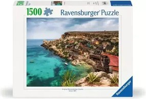 Ravensburger Vesnička Popeye / 1500 dílků / od 14 let