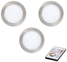 Eglo 78661 - SADA 3x LED Stmívatelné podhledové svítidlo TINUS LED/6W/230V + DO EG78661