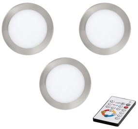 Eglo 78661 - SADA 3x LED Stmívatelné podhledové svítidlo TINUS LED/6W/230V + DO