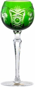 Sklenice na víno Nacht vine, barva zelená, objem 170 ml