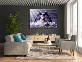 Malvis ® Obraz Modlitba andělům Velikost: pětidílný obdélník - 150x70 cm