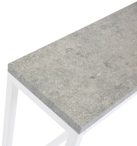Odkládací stolek Rise, bílý, 30x110
