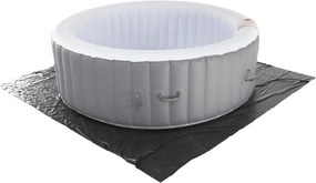 Nafukovací vířivka, šedá/bílá, 4-6 os, 1000 l, KAMINO NEW TYP 2