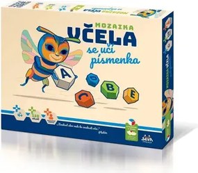 SEVA Mozaika Včela se učí písmenka / 110 dílků / od 4 let