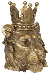 Dekorační socha Lví hlava – 23x21x29 cm
