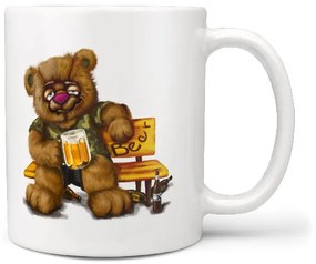 Hrnek Medvěd alkoholik (Náplň hrníčku: Žádná)
