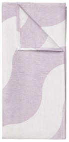 Broste Utěrka Tide Lavender Grey - set 2 ks, fialová barva, textil