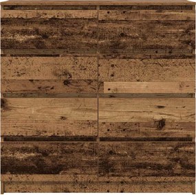 Příborník starého dřeva 100x35x99 cm kompozitní dřevo 3328496