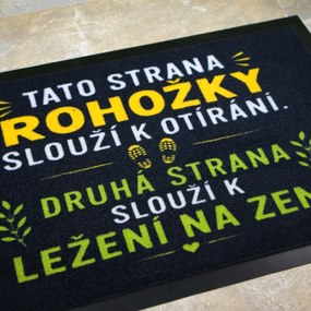 Mercury Flooring, Rohožka Slouží 40x60 cm, 40x60, černá