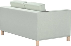 Potah na pohovku IKEA  Karlanda 2-místná, krátký barva modrá látka pletený vzor