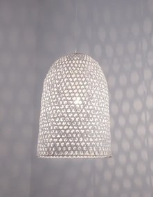 Dřevěný lustr Aurora 40.5 bílé