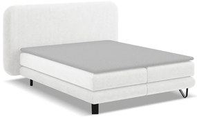 Bílá boxspring postel 180x200 cm Ilima – Makamii