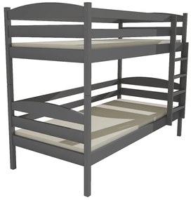Patrová postel PP 018 90 x 190 cm - šedá