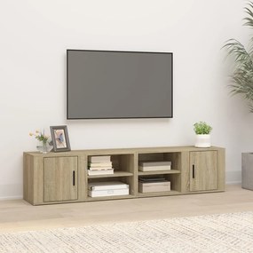 vidaXL TV skříňky 2 ks 80 x 31,5 x 36 cm kompozitní dřevo [819441] Barva: dub sonoma