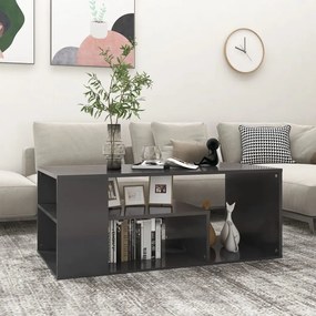 vidaXL Konferenční stolek 100 x 50 x 40 cm dřevotříska [815841] Barva: Betonová šedá