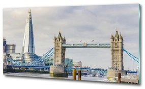 Wallmuralia Foto obraz sklo tvrzené Temže Londýn 100x50