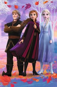 TREFL PUZZLE Frozen 2 (Ledové Království) mini 20x13cm 54 dílků 4 druhy tr54173