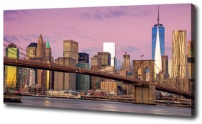 Wallmuralia Foto obraz na plátně Manhattan New York 100x50