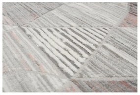 Kusový koberec Nathan šedorůžový 300x400cm
