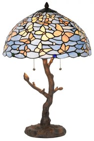 Stolní lampa Tiffany Nolace s motivem motýlů – 40x60 cm