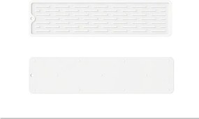Praktická odkapávací podložka s drážkami Barva: Bílá