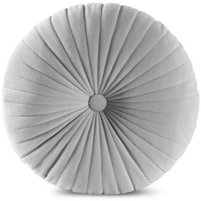 DEKORAČNÍ POLŠTÁŘ VELVET68 (FI) 40 CM STŘÍBRNÁ