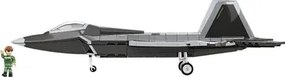 COBI 5855 Armed Forces Lockheed F-22 Raptor / 695 kostek / 1 figurka /