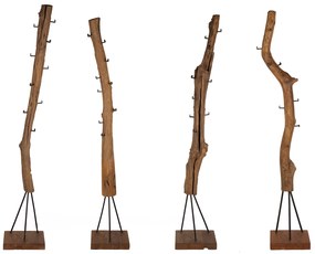 Věšák Cofero, 200 cm, masivní teakové dřevo